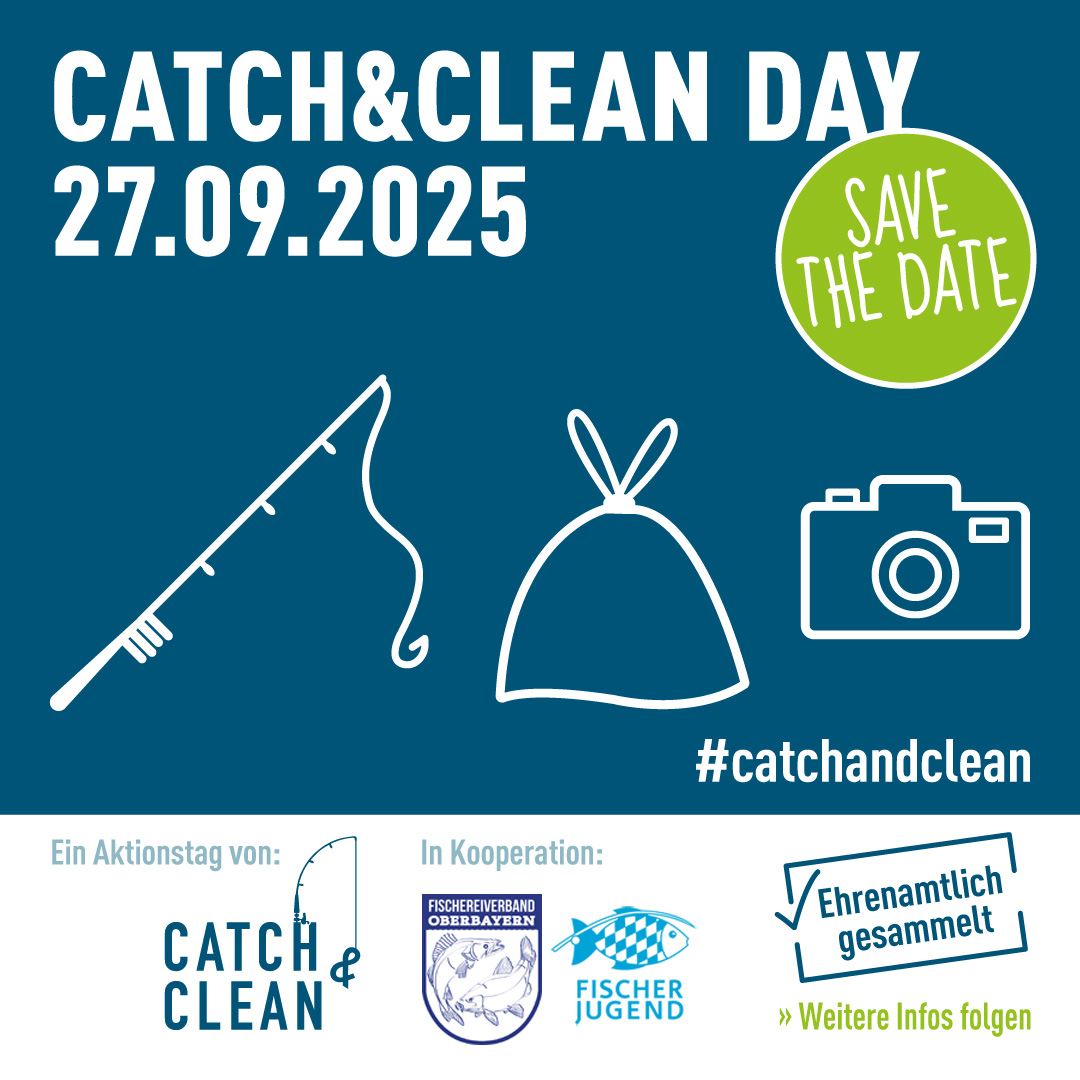 Saubere Sache: Macht mit bei CATCH&CLEAN - Fischerjugend